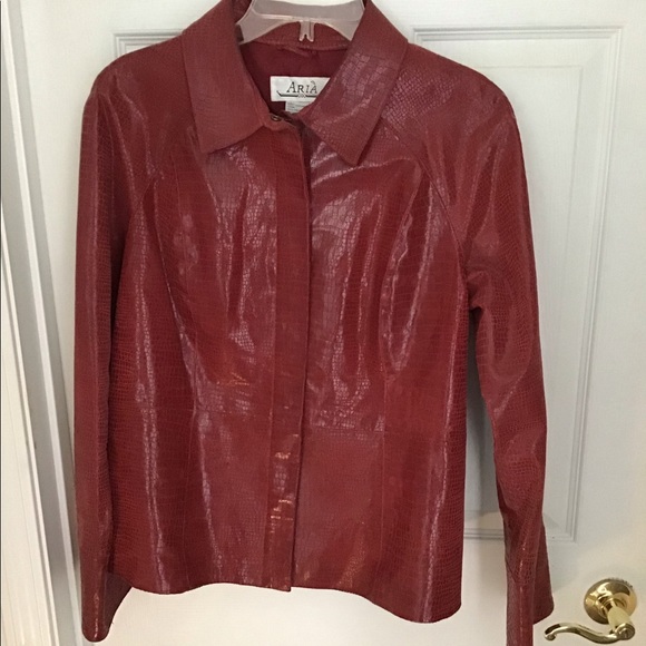 Aria | Jackets & Coats | Aria Leather Jacket | Poshmark